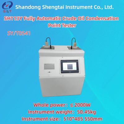 China Crude Oil Pour Point Analyzer SY/T0541 Automatic Tilting Method For Glass Test Tubes for sale