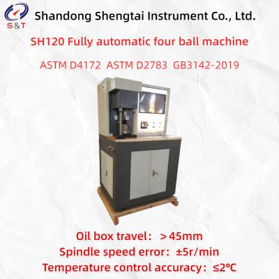 China Fully Automatic Four Ball Machine Room Temp ～ 250℃ Lubricant Bearing Capacity ASTM D4172 for sale