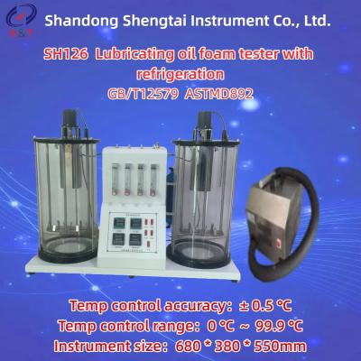 China SH126 Industrial Closed Type Gear Oil Foam Tester Temp Control 24 ± 0.5 ℃ ASTMD892 for sale