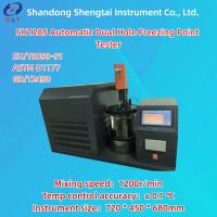 China 2 Holes Automatic Dual Hole Freezing Point Tester Mixing speed 1200r/min ASTM D1177 for sale