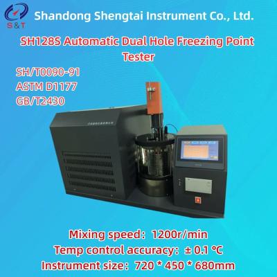 China 2 Holes Automatic Dual Hole Freezing Point Tester Mixing speed 1200r/min ASTM D1177 for sale