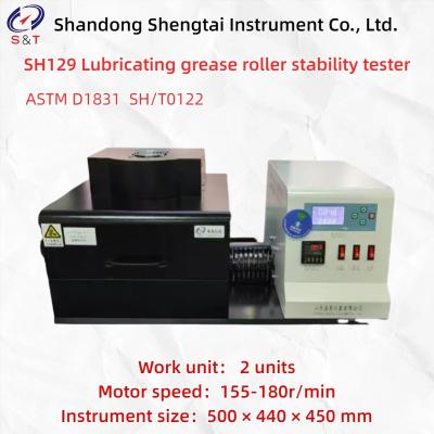China 2 Units Lubricating Grease Roller Stability Tester 155-180r/Min 21-38 ℃ ASTM D1831 for sale
