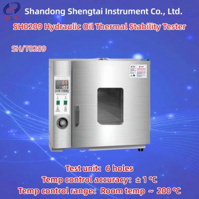 China 6 Holes Hydraulic Oil Thermal Stability Tester Digital Timer Accuracy ± 1 ℃ SH/T0209 for sale