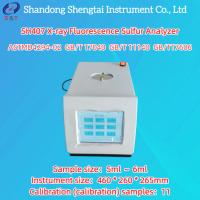 China X Ray Fluorescence Sulfur Analyzer 10ppm ～ 5% 11 Calibration Samples ASTMD4294-02 for sale