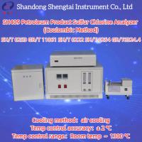 China SH409 Petroleum Sulfur Chlorine Analyzer Air Cooling ASTM D3246 for sale