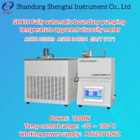 China SH416 Automatic Engine Oil Viscosity Tester ASTM D3829 D4684 for sale