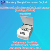 China SH6533A Crude Oil Moisture Sediment Analyzer Centrifuge 4000r/min for sale