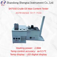 China Crude Oil Wax Content Tester -40℃ to RT Two Slots Four Holes ASTM D6560 for sale