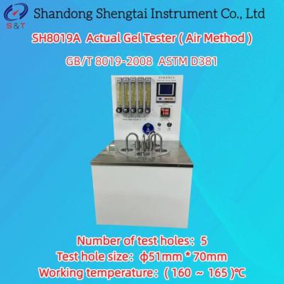 China 5-Hole Actual Gum Tester Air Method 160-165℃ ASTM D381 for sale