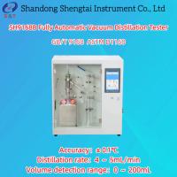 China Fully Automatic Vacuum Distillation Tester ASTM D1160 ±0.1℃ Accuracy for sale