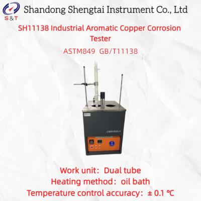 China Dual Tube Aromatic Copper Corrosion Tester ASTM D849 GB/T11138 for sale