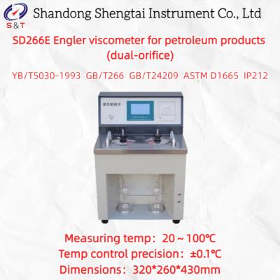 China Dual Pore Engler Viscometer for Petroleum Products K20=(51±1)s for sale