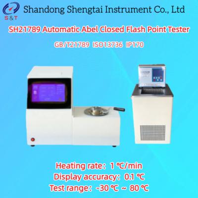 China Automatic Abel Closed Flash Point Tester Test -30 ℃ ～ 80 ℃ Speed 0.5r/S ISO13736 for sale