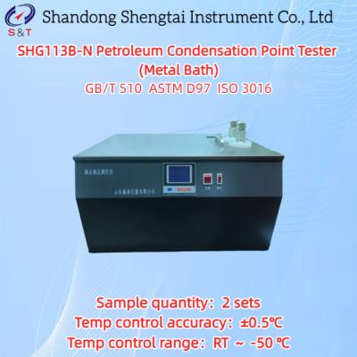 China Diplopore Petroleum Condensation Point Tester Metal Bath RT ～ -50 ℃ ISO 3016 for sale