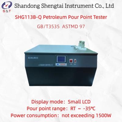 China Metal Bath Petroleum Pour Point Tester Twin Compressor Pour Point RT ～ -35℃ ASTM D97 for sale