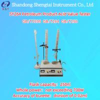 China Dual Structure Petroleum Product Acid Value Tester Drip Tube Division 0.02ml GB/T 264 for sale