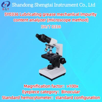 China Lubricating Grease Mechanical Impurity Content Analyzer Microscope Method SH/T 0336 for sale