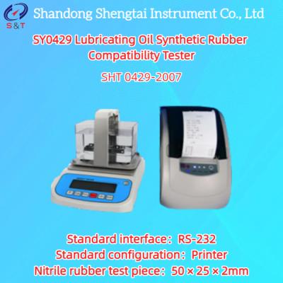 China Lubricating Oil Synthetic Rubber Compatibility Tester Accuracy 0.001g SHT 0429 for sale