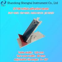 China 0 ～ 60° Double Sided Adhesive Initial Adhesion Tester TZ Width 80mm ASTM D3121 for sale