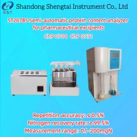China Semi-automatic Protein Content Analyzer for Pharmaceutical Excipients with 0.1-200mgN Range and ≥ 99.5% Recovery Rate for sale