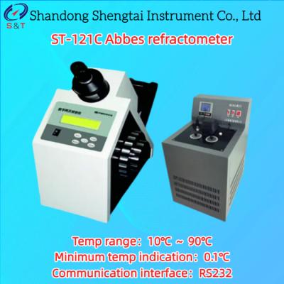 China Digital Abbes Refractometer Temp 0 ～ 50℃ Brix 0% - 95% Compressor Refrigeration ST121C for sale