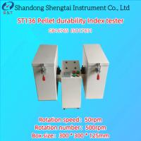 China 2 Sample Boxs Feed Pellet Durability Index Tester Speed 50r/Min 120W ISO17831 for sale