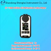 China Edible Oil Refractive Index Meter Refractive Index 1.3330-1.5284 0.3ml Sample ST-138A for sale
