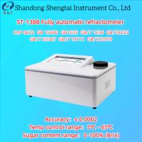 China Fully Automatic Refractometer Range 1.3000-1.7000nD 5℃ - 65℃ Wavelength 589nm ChP 0622 for sale