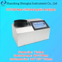 China Near-Infrared Grain Analyzer Rapeseed Peanuts Spectral 850-1700nm 7in Screen ST2100 for sale
