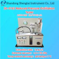China Reduced Pressure Distillation Tester PT100 Sensor Extraction 14.4L/h ASTM D86 for sale