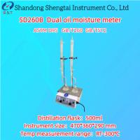 China Dual Oil Moisture Meter RT-300℃ Distillation Method Manual Grease ASTM D95 for sale