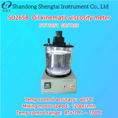 China Oil Kinematic Viscosity Meter 1200r/Min Semi-Automatic RT+10℃-100℃ GB/T 265 for sale