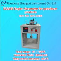 China Washing Oil Engler Viscometer RT～100ºC Coal Tar Control Accuracy ±0.1ºC ASTM D1655 for sale