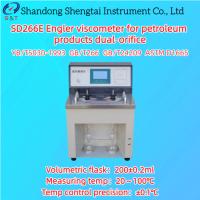 China Dual-Orifice Engler Viscometer Measure 20～100℃ Stainless Steel Inner Pot ASTM D1665 for sale