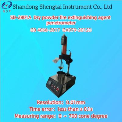 China Dry Powder Fire Extinguishing Agent Penetrometer 0 ～ 700 Cone Degree GB 4066 for sale