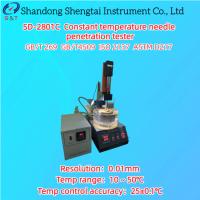 China Constant Temp Needle Penetration Tester Measure 0 - 70mm Temp 10 ~ 50℃  ASTM D217 for sale