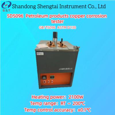 China 4 Positions Petroleum Products Copper Corrosion Tester RT-200℃ ASTM D130 for sale