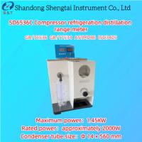 China Single Hole Manual Compressor Refrigeration Distillation Range Meter 0 - 400℃ ASTM D86 for sale