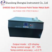 China Gear Oil Groove Point Tester RT - 70℃ Metal Bath LCD Display ± 0.5 ℃ FTMS791B3456.1 for sale