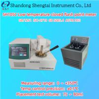 China Low Temperature Closed Flash Point Meter 0 ～ +350℃ Electric Igniting Gun ASTM D93 for sale