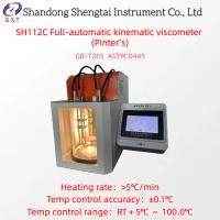 China Pinter'S Kinematic Viscometer Light Fuel Oil RT＋5℃ ～ 100.0℃ PT100 Sensor ASTM D445 for sale