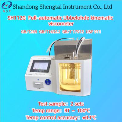 China 2 Holes Full-Automatic Ubbelohde Kinematic Viscometer RT ～ 100℃ 199 Sets Storage ASTM D445 for sale