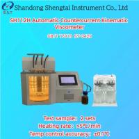 China Automatic Countercurrent Kinematic Viscometer RT ～ 100℃ Dark Petroleum GB/T 11137 for sale