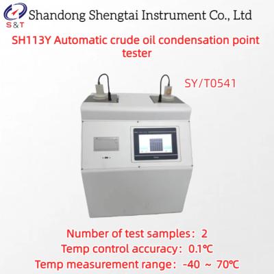 China 2 Holes Automatic Crude Oil Condensation Point Tester -40 ～ 70℃ Accuracy 0.1℃ SY/T0541 for sale
