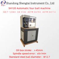 China Automatic Four Ball Machine Test Force 10～10000N Speed 10～2000r/Min ASTM D2783 for sale