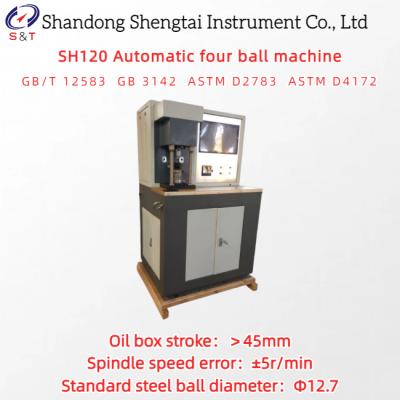 China Automatic Four Ball Machine Test Force 10～10000N Speed 10～2000r/Min ASTM D2783 for sale