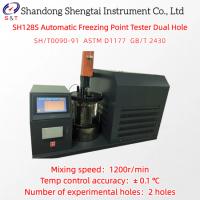 China Dual Holes Automatic Freezing Point Tester -70℃ ～ +30 ℃ Stiring 1200r/Min ASTM D1177 for sale