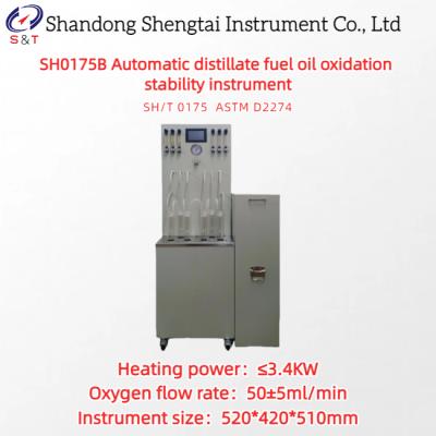China 6 Holes Automatic Distillate Fuel Oil Oxidation Stability Instrument 95±0.1℃ ASTM D2274 for sale