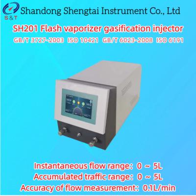 China Flash Vaporizer Gasification Injector RT ～ 350℃ 500 Mesh Filter Pump GB/T 3727 for sale