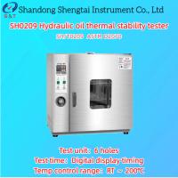 China 6 Holes Hydraulic Oil Thermal Stability Tester RT ～ 200℃ A1-3 Aluminum Ingot ASTM D2070 for sale
